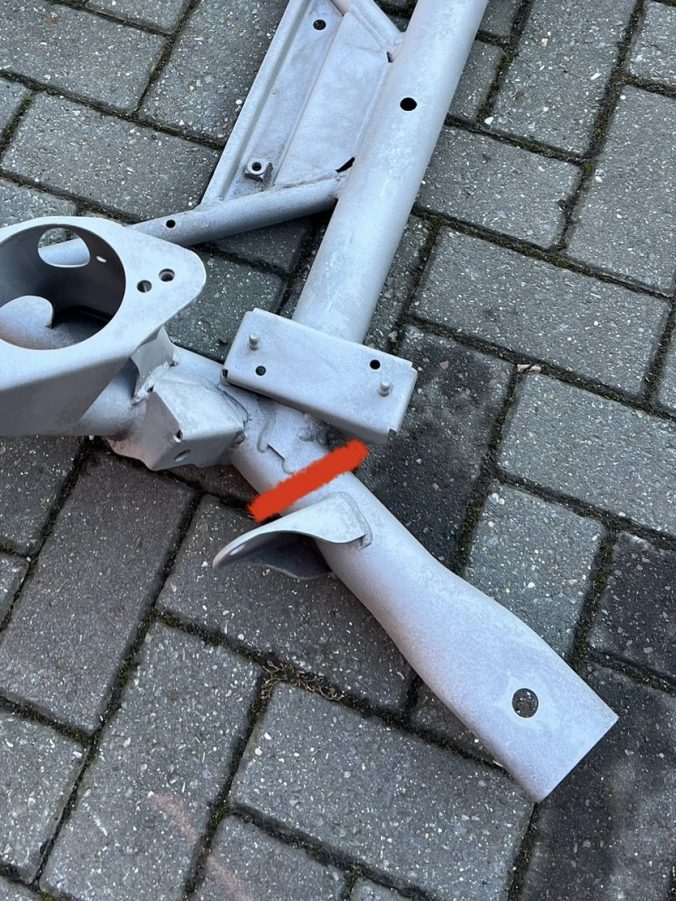 Remanufactured Rear Subframe L322 KHE500050 - Steve's Steel