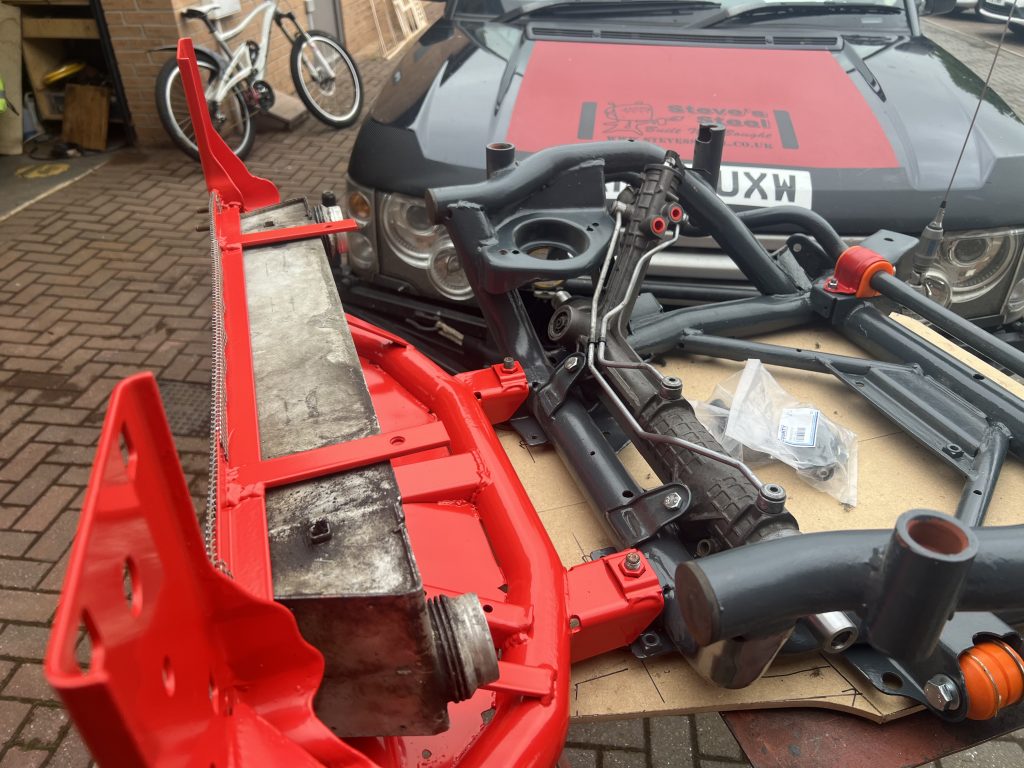 Front Crossmember L322 Modified - Steve's Steel