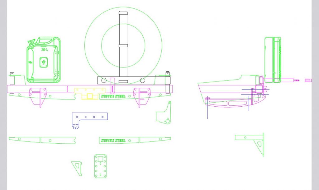 Range Rover L322 Overlander Rear Bumper - Steve's Steel